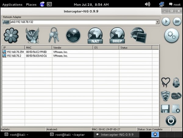 Running original Intercepter on Linux