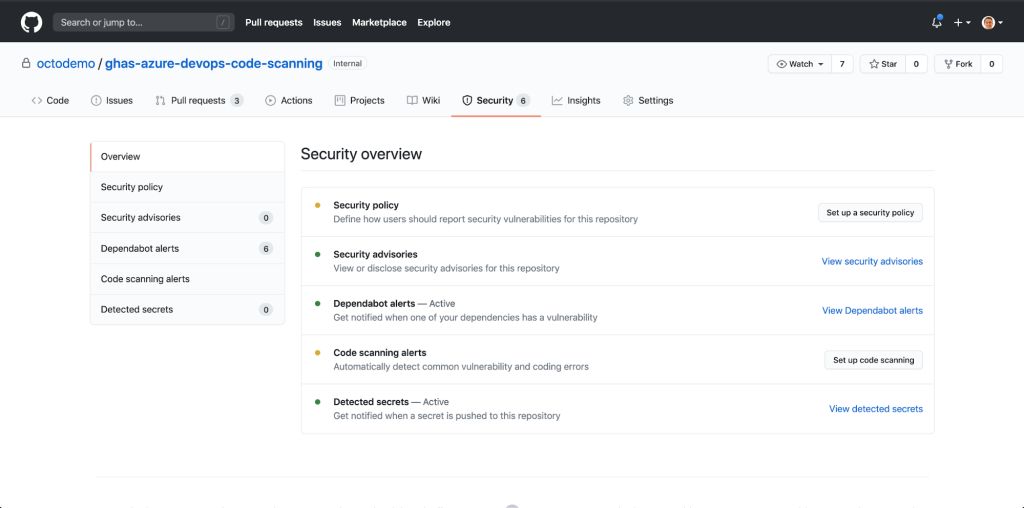 Code Scanning a GitHub Repository using GitHub Advanced Security within an Azure DevOps Pipeline ...