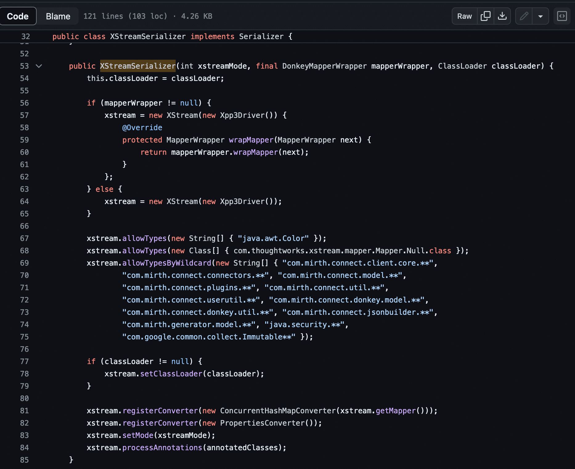 Writeup for CVE-2023-43208: NextGen Mirth Connect Pre-Auth RCE
