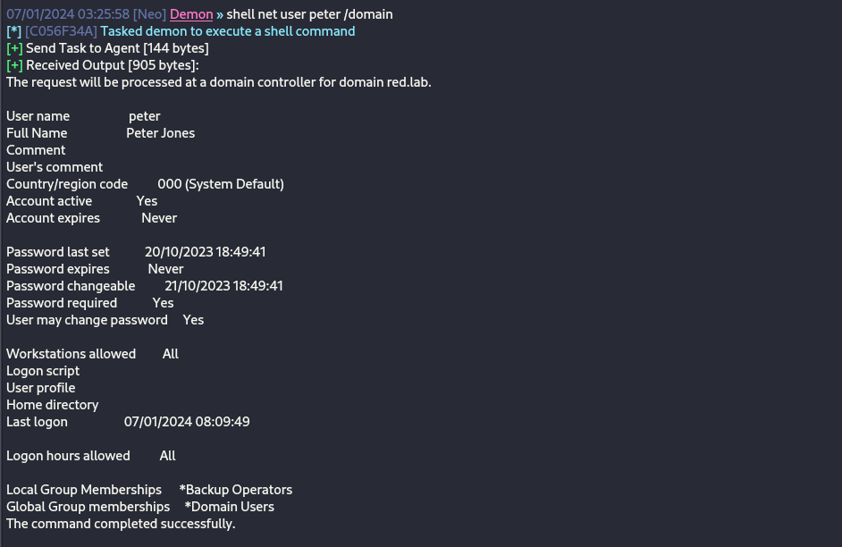 Domain Escalation – Backup Operator