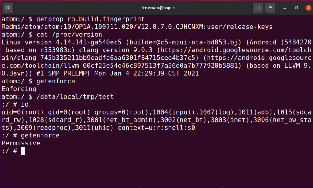 Internal of the Android kernel backdoor vulnerability
