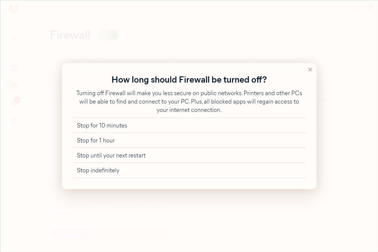 Avast One Firewall | Avast