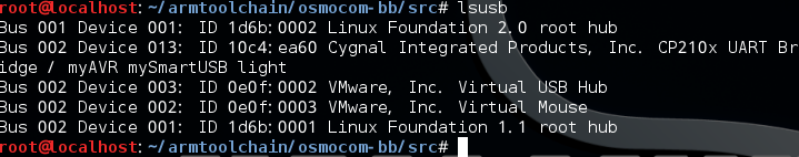 GSM Sniffer WEB 界面搭建测试